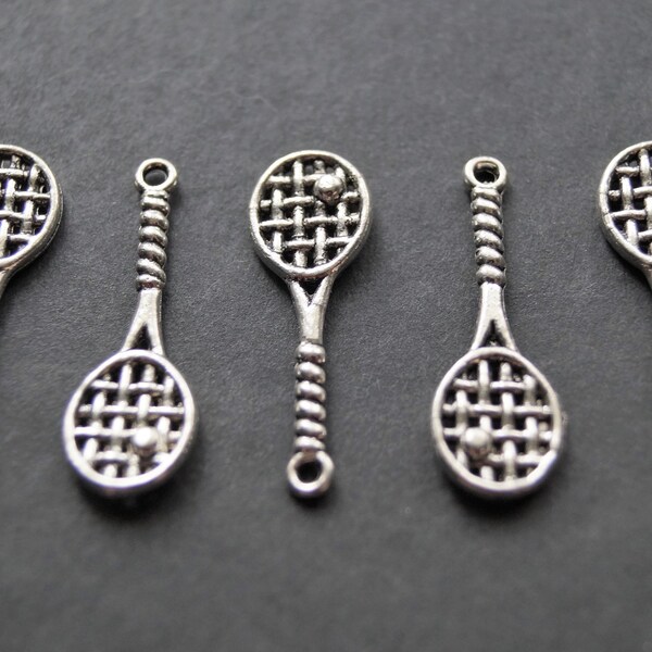 Tennis Racket Charms - Etsy