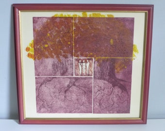 Tree of Life Etching - Etsy