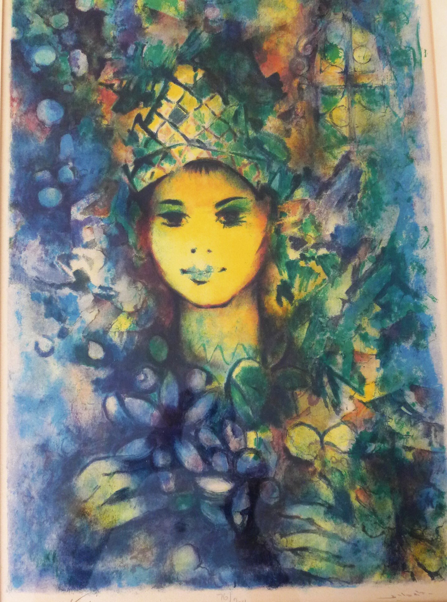 Yehuda Vardi Lithograph Original Expressionist Portrait of a - Etsy ...