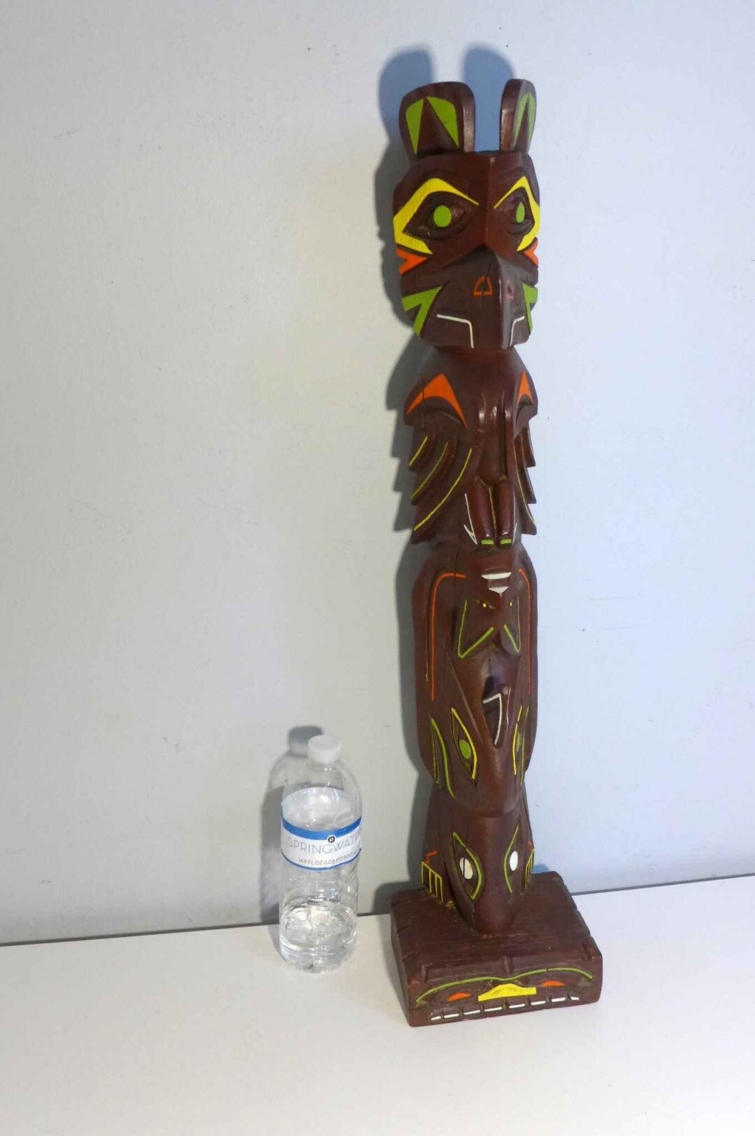 Vintage Thunderbird Totem Statue 26" Alaska Mid Century Pacific ...