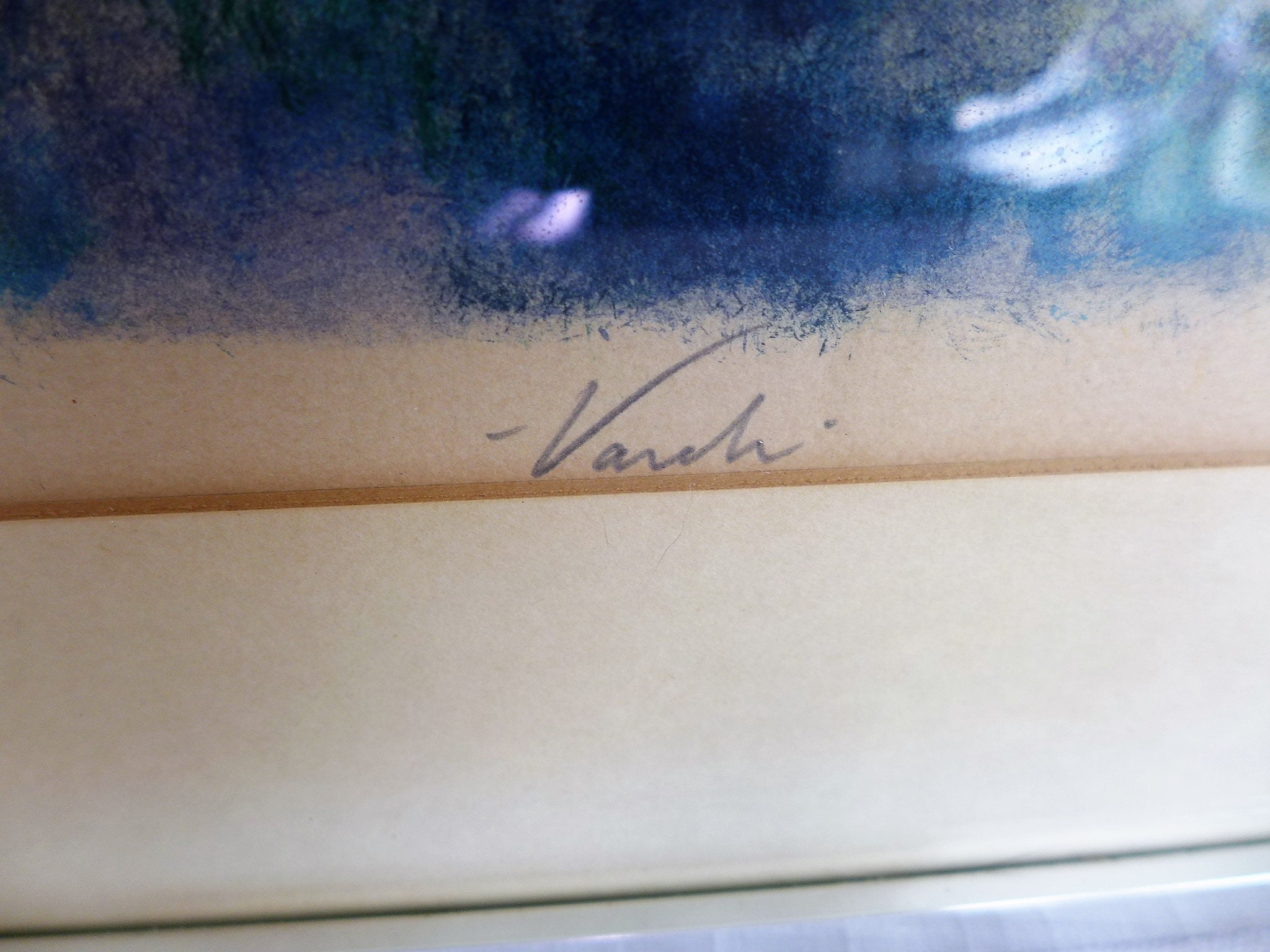 Yehuda Vardi Lithograph Original Expressionist Portrait of a | Etsy