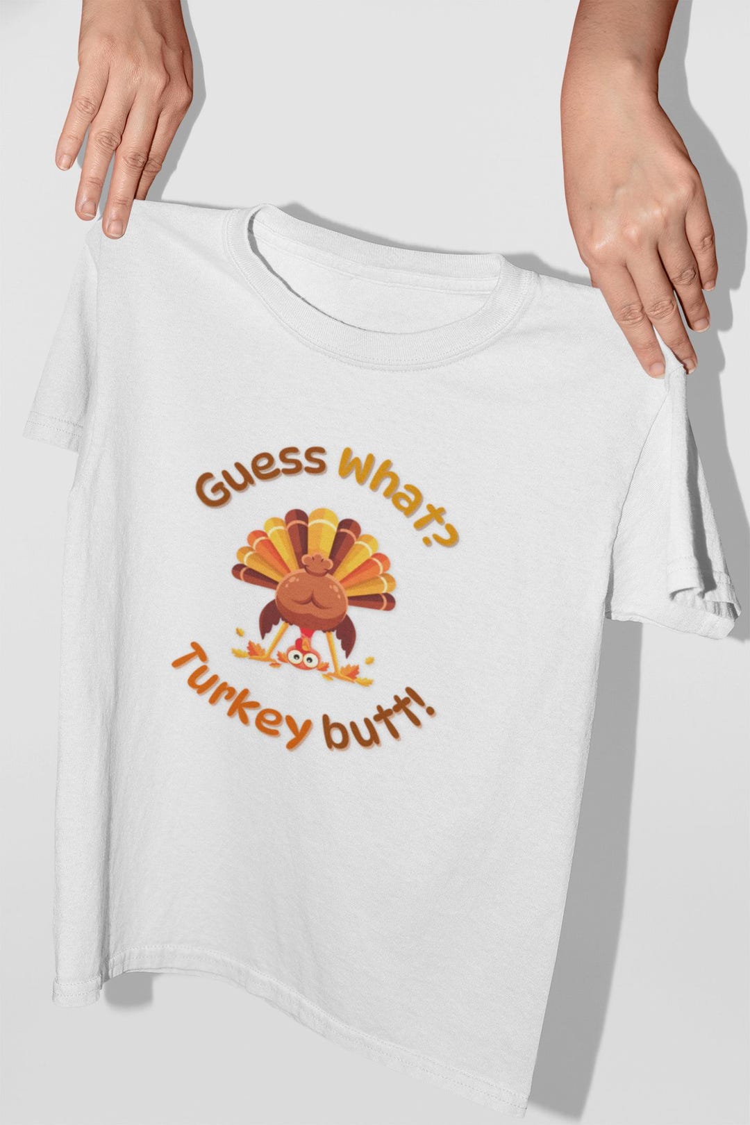 Funny Turkey Butt Toddler Tee, Thanksgiving Kids Shirt - Etsy