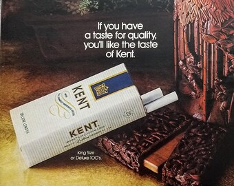 Kent Cigarettes - Etsy