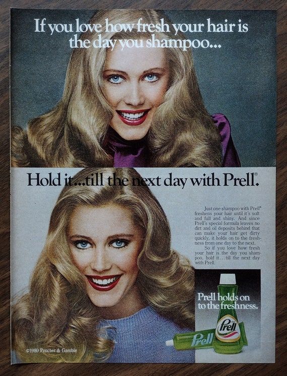 Hair Product Magazine Ads