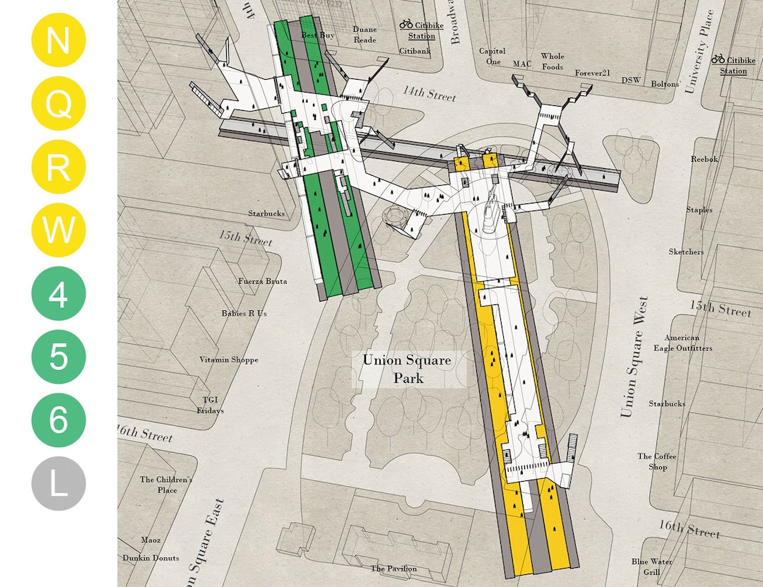 Union Square Nyc Map Union Square Visioning Marvel