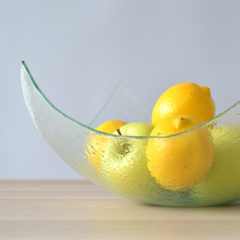 Decorative Glass Bowl - Etsy