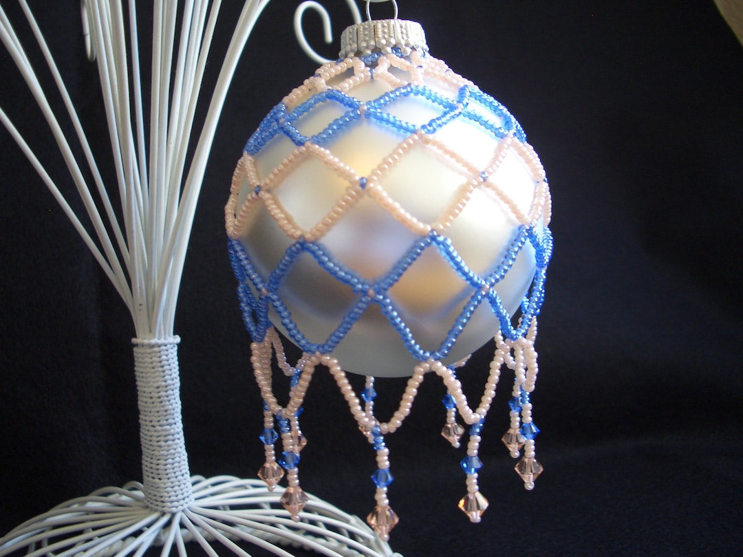 Swarovski Crystal Net Design Ornament - Etsy