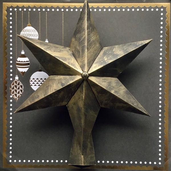 Star Tree Topper - Etsy