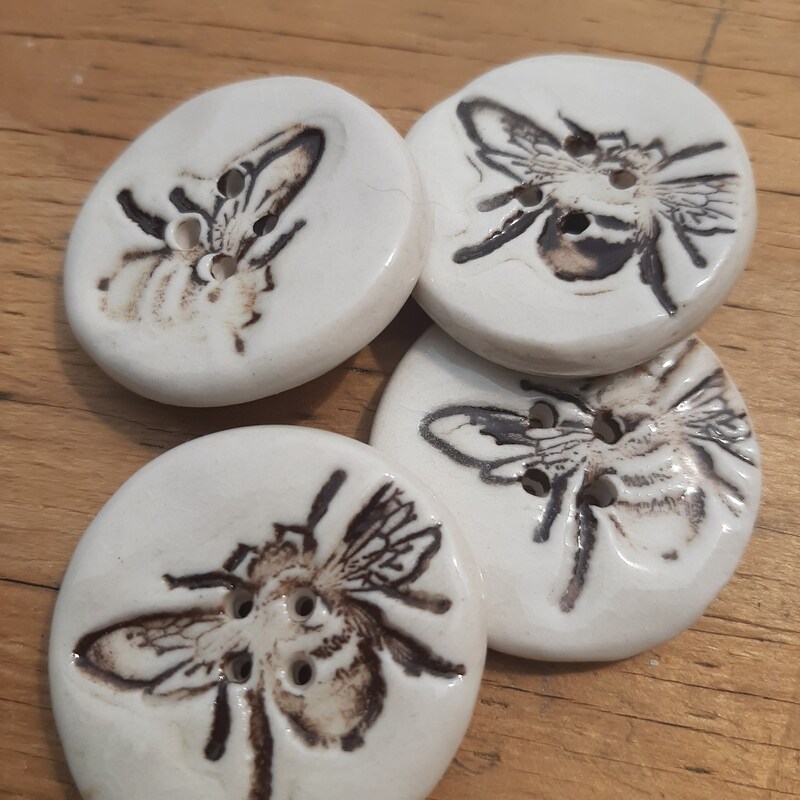 Porcelain Buttons - Etsy