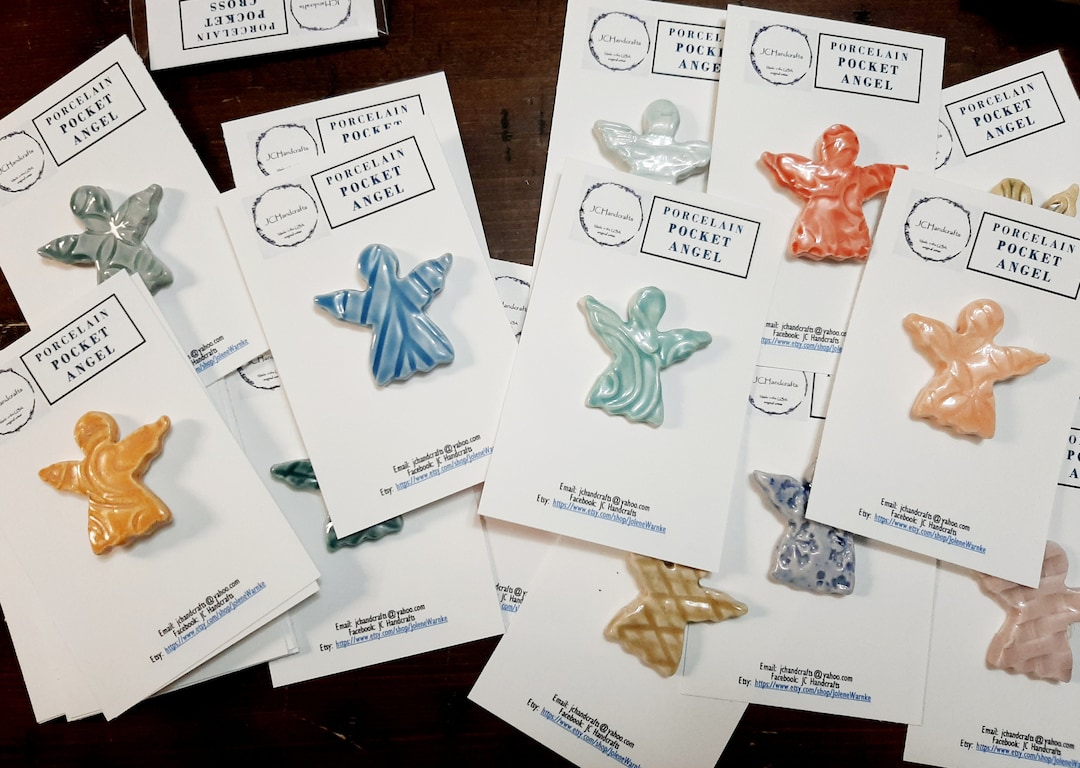 Pocket Charms: Angel 1.5"long Packaged - Etsy