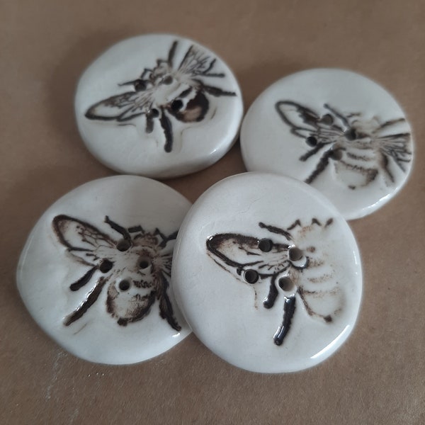 Porcelain Buttons - Etsy