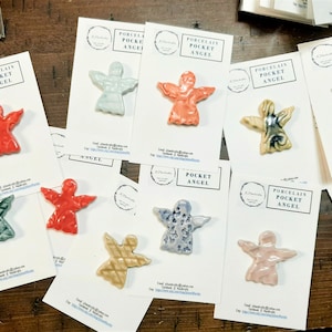 Pocket Charms: Angel 1.5long Packaged - Etsy