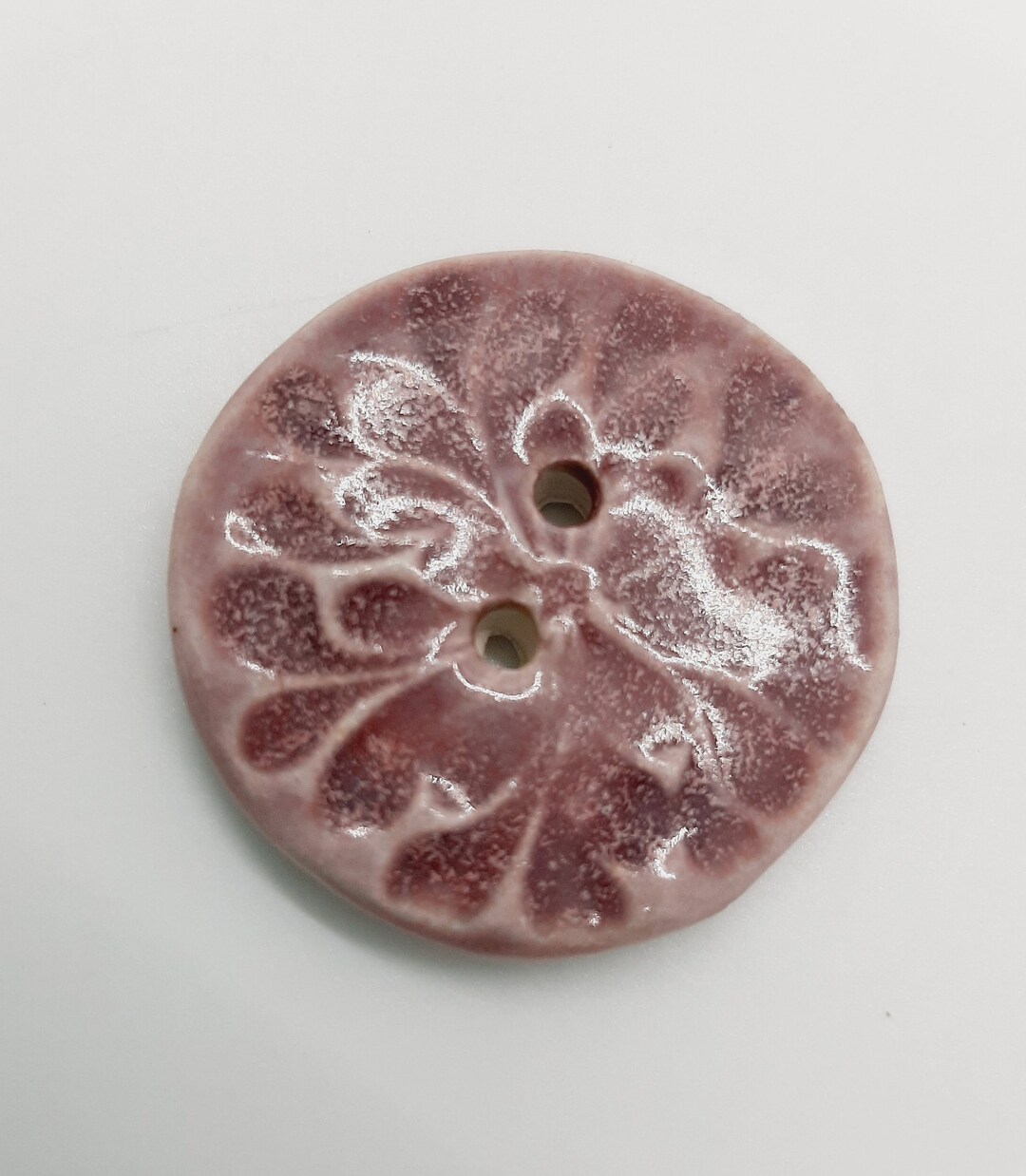 Buttons: Purple Flower Pizazz - Etsy