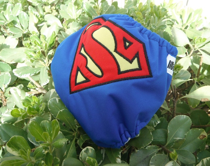 One Size Superman Inspired Cloth Pocket Diaper - Etsy