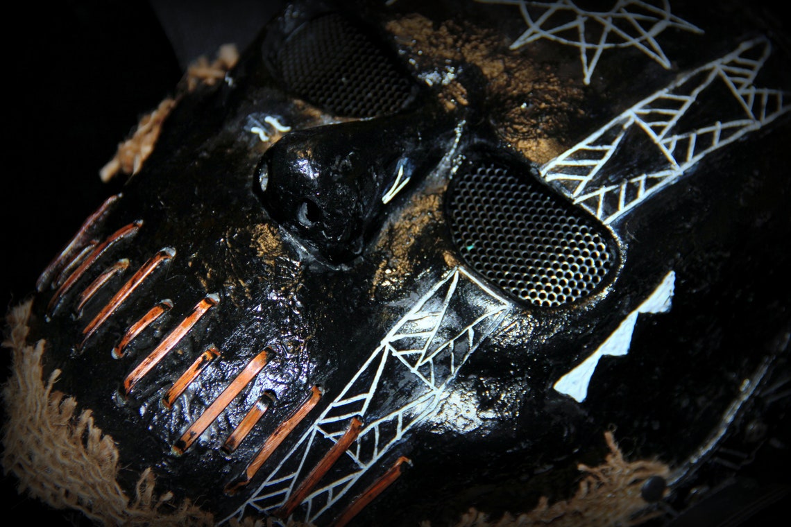 Slipknot Jay Weinberg Mask black Ver | Etsy