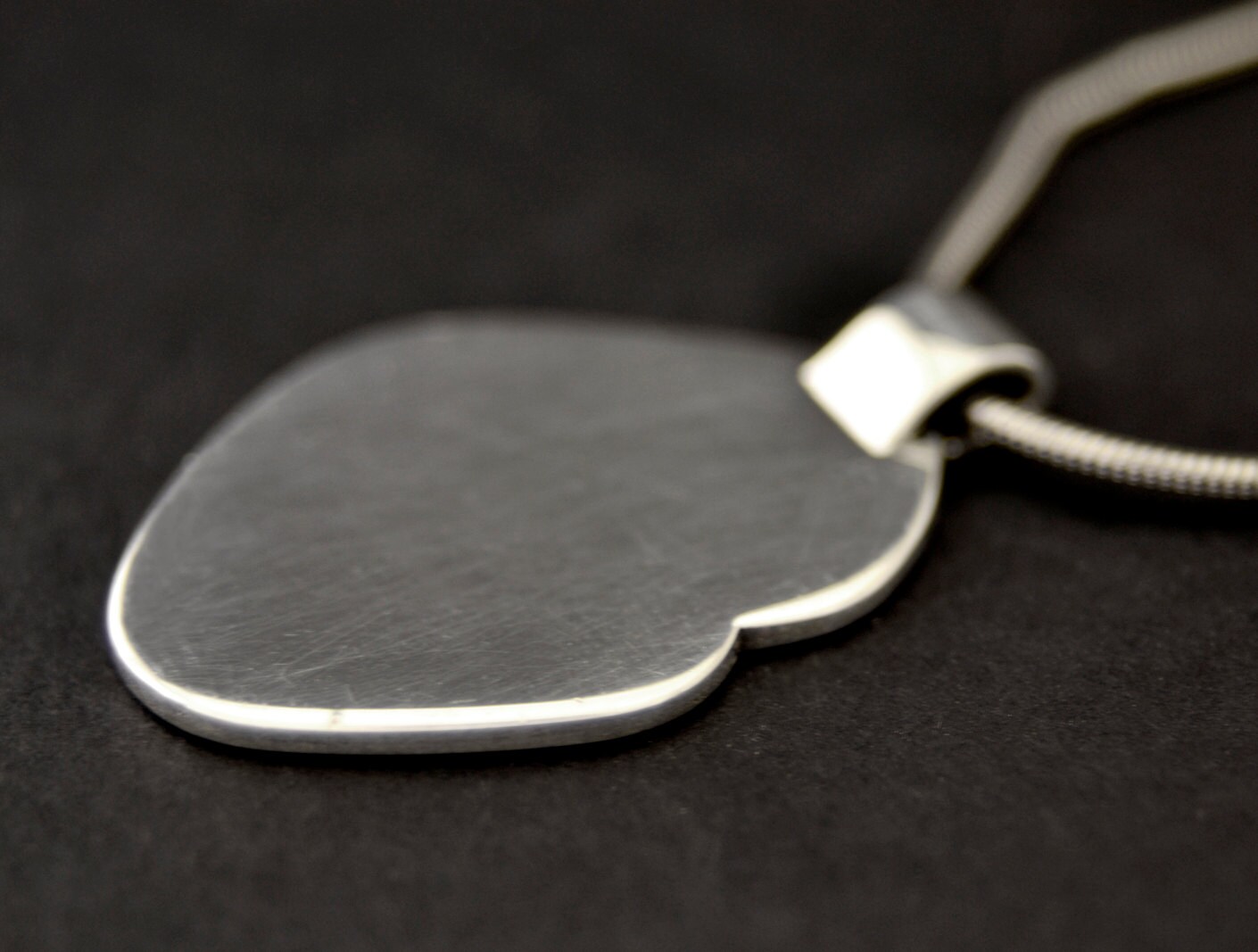 Silver Necklace With Cold Enamel One of a Kind, Unique Sterling Silver ...
