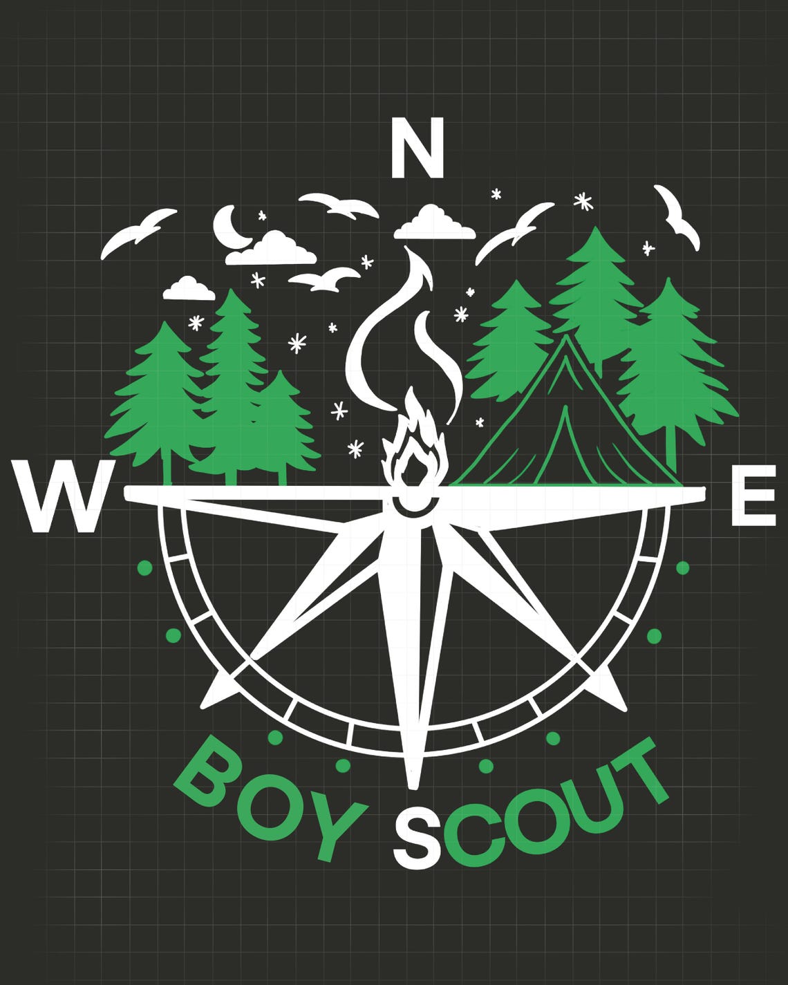 Boy Scout Outdoors *PNG Only* - Compass, Outdoors, Scouting, Boys ...