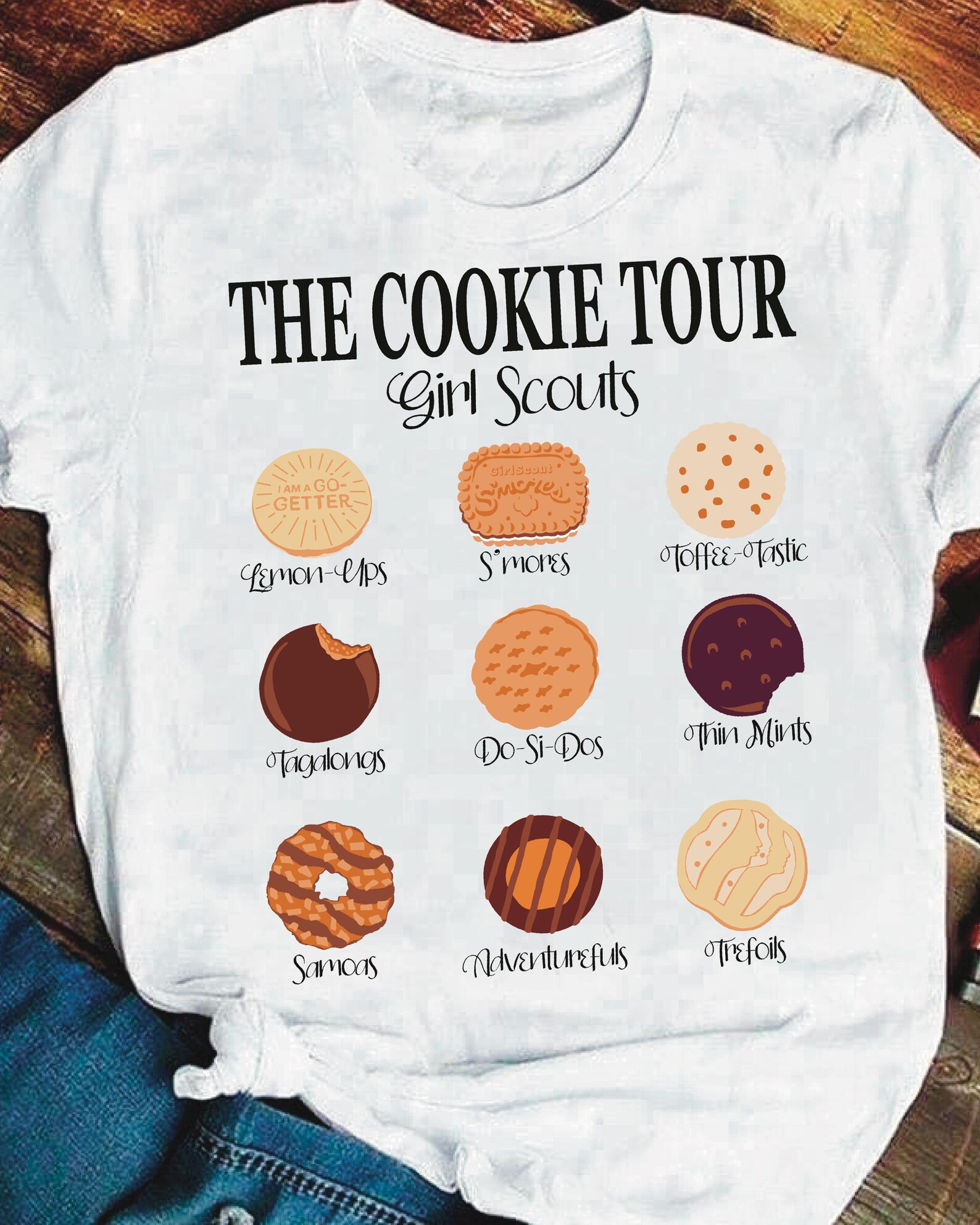 The Cookie Tour *PNG Only* - Scouting, Girls, Cookie Season - Etsy
