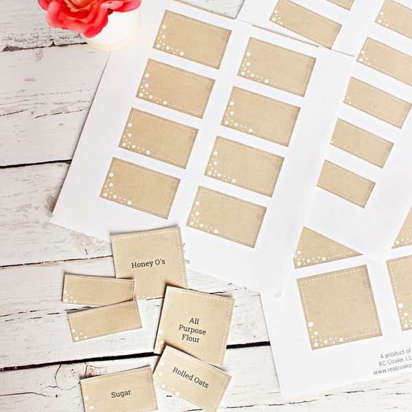 Jumbo Printable Labels and Tags Bundle for Organizing Great for Office ...