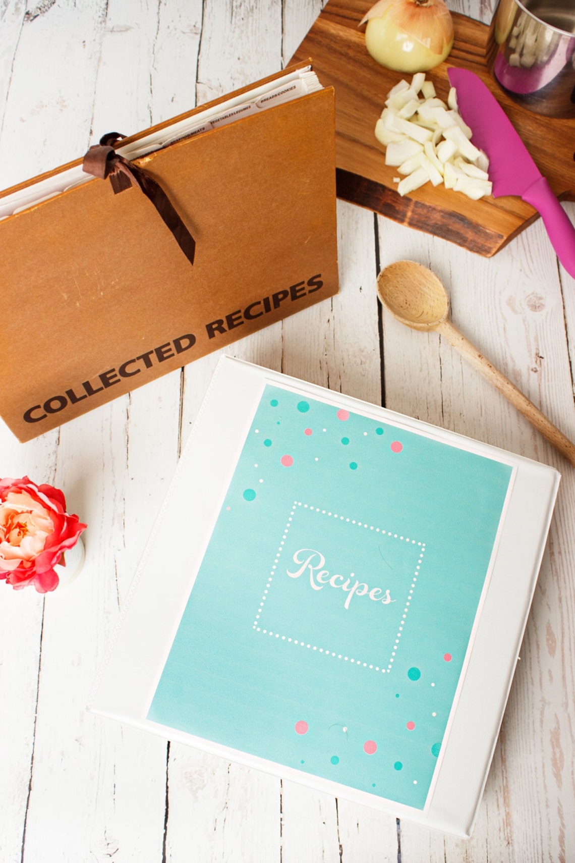 Recipe Binder, Recipe Binder Kit Printables, Personalized Recipe Book ...