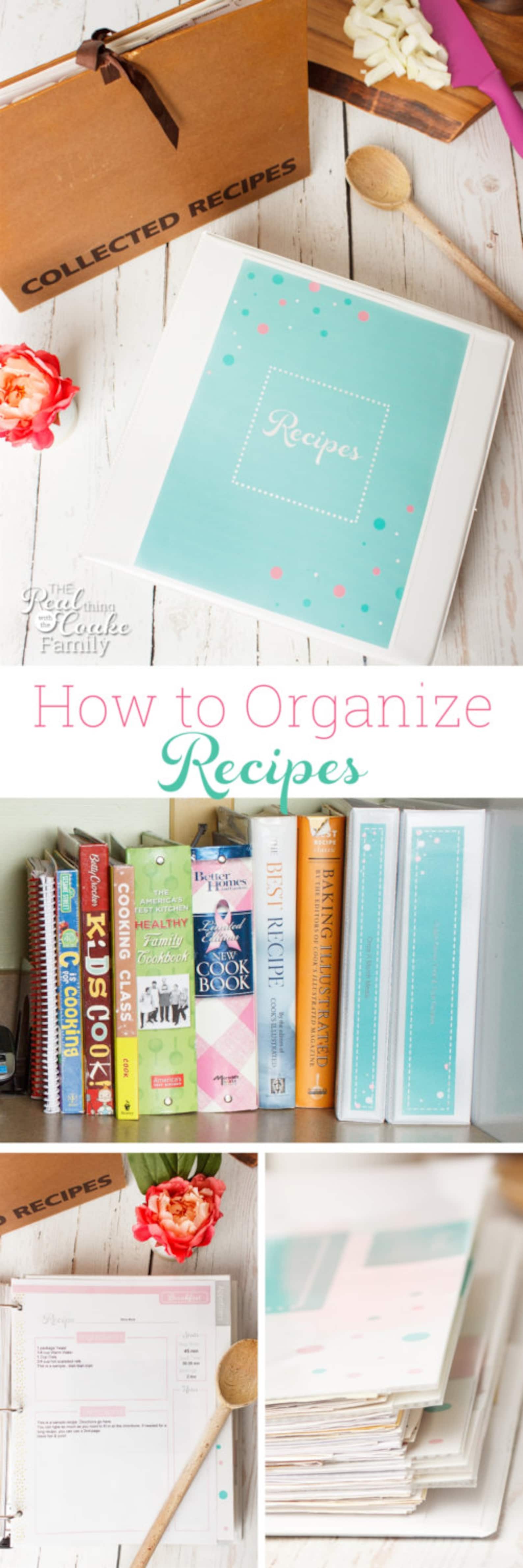 Recipe Binder, Recipe Binder Kit Printables, Personalized Recipe Book ...