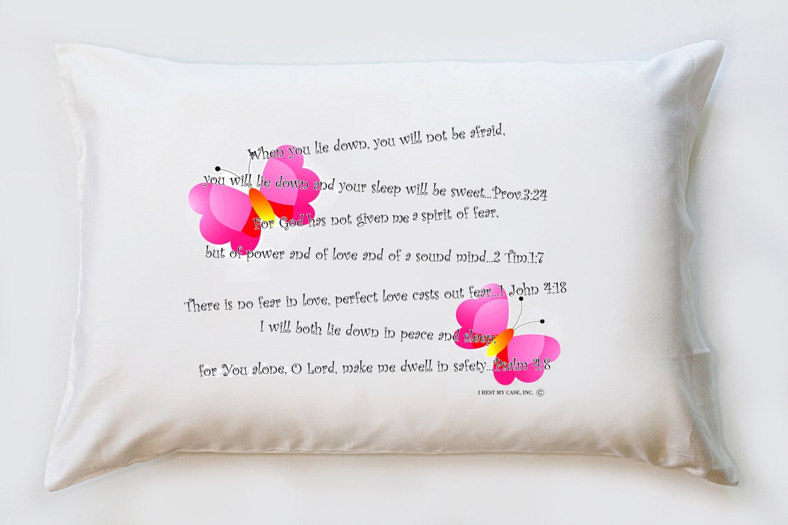 Peaceful Butterfly Pillowcase - Etsy