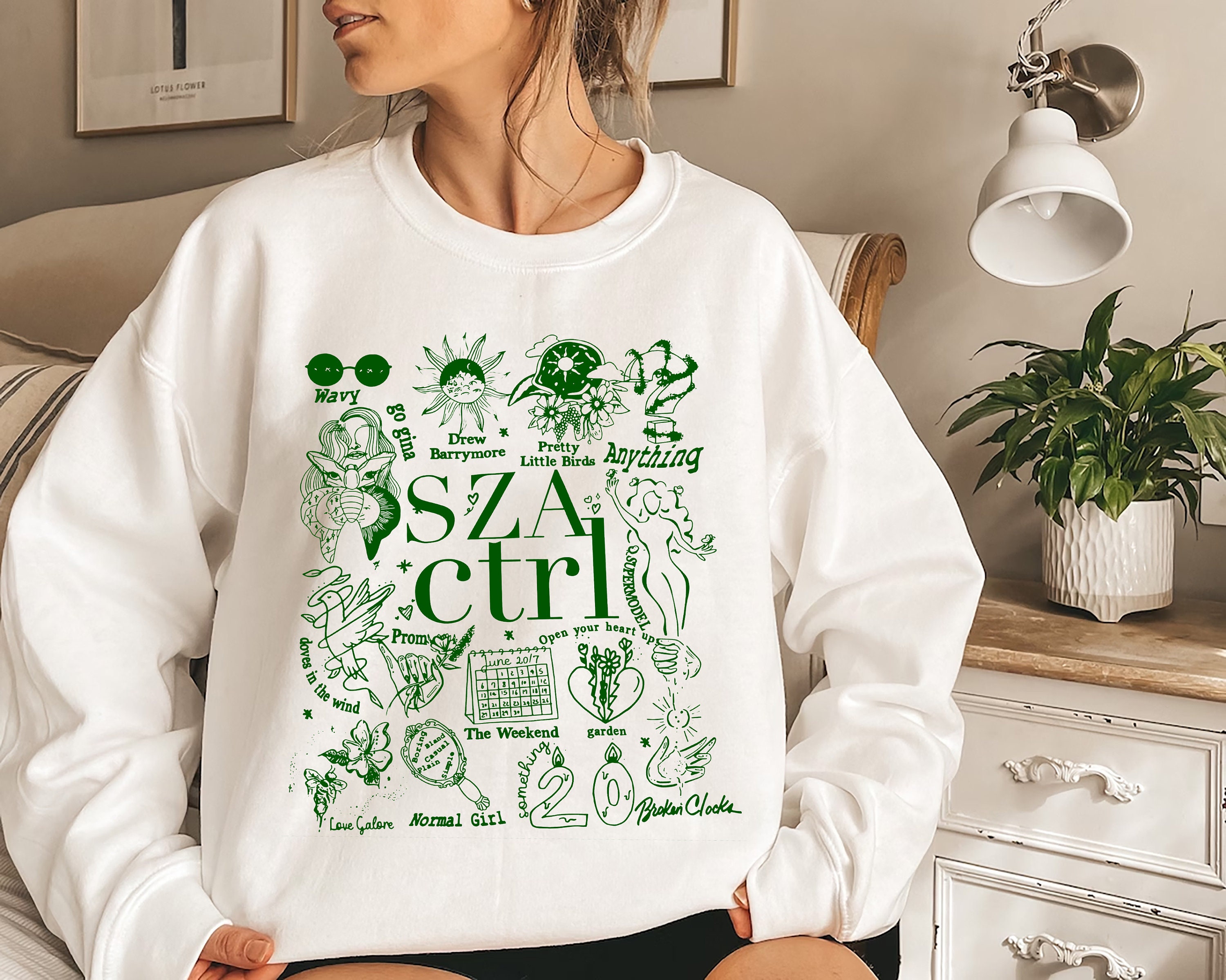 Retro SZA PNG, Sza Ctrl Png, SZA Merch, Sza Sos Tour Png - Etsy