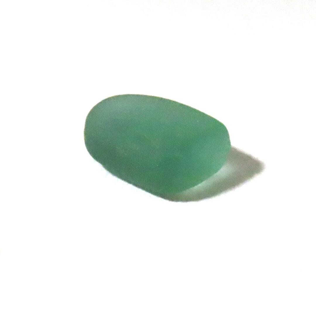 Light Teal Blue Sea Glass Pebble, Beach Glass, Collectable Seaglass ...