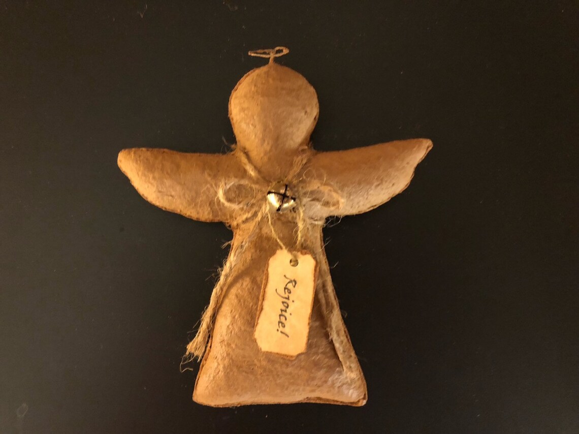 Primitive Christmas Angel Ornament or Bowl Filler | Etsy