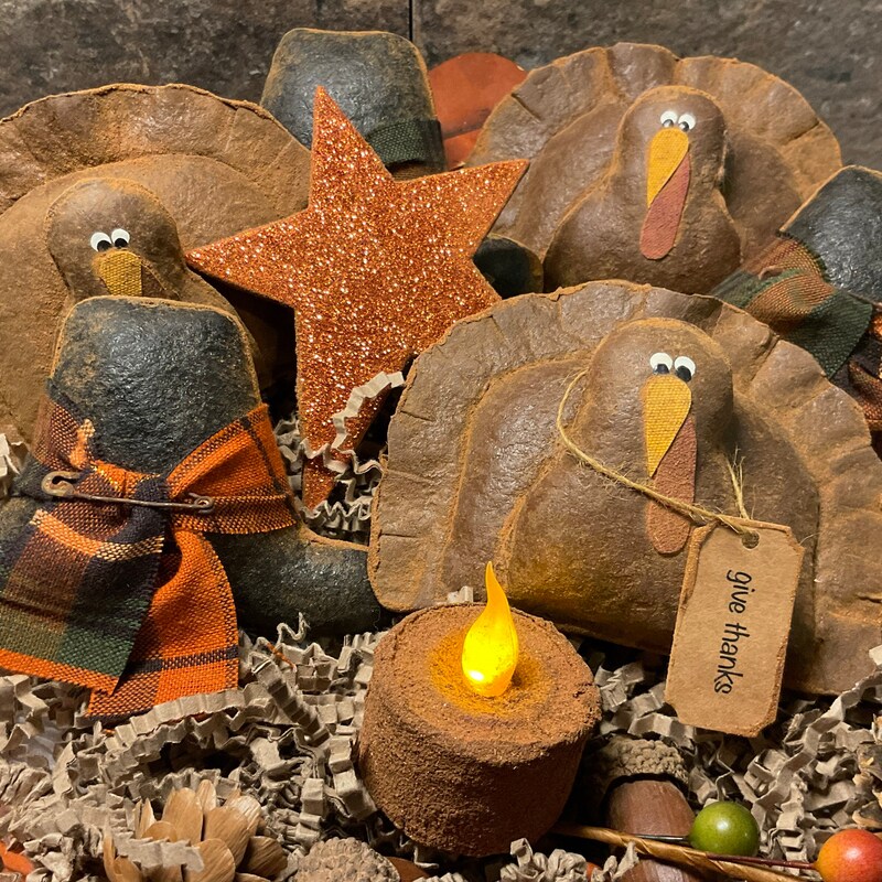 Primitive Turkey Pattern - Etsy
