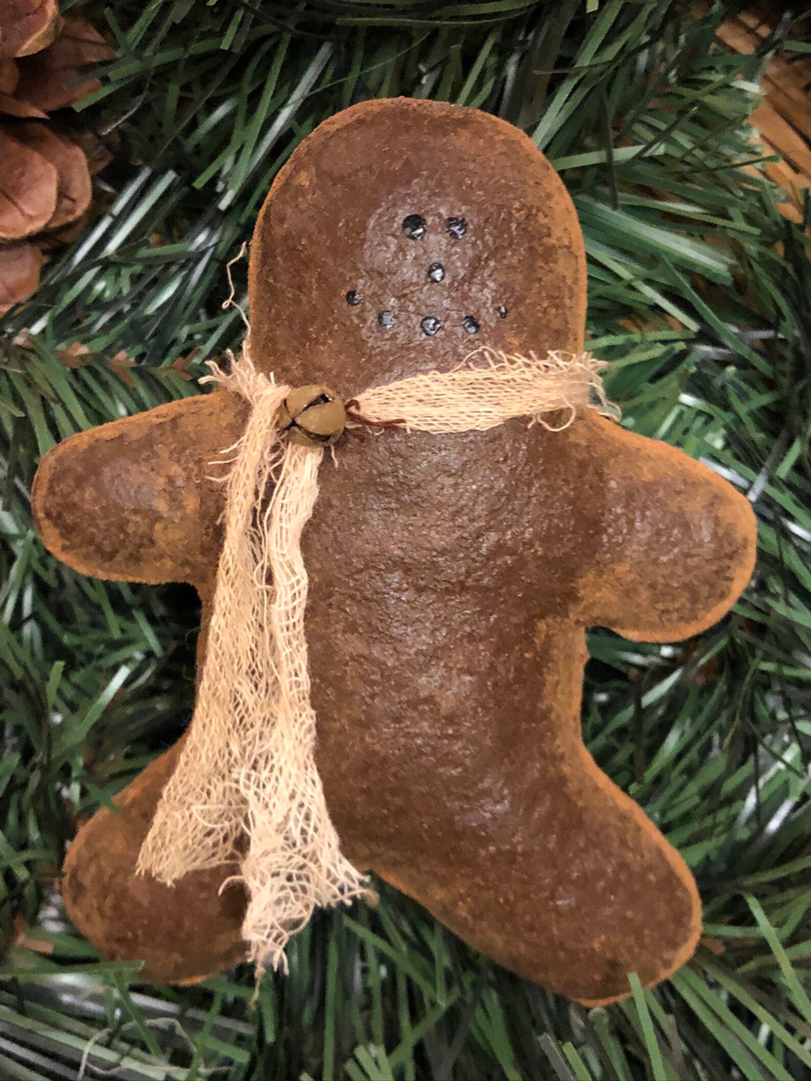 Grubby Primitive Gingerbread Man Bowl Fillers - Etsy