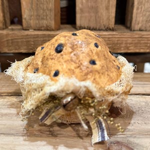 Primitive Fake Blueberry Muffin for Tiered Tray or Bowl Filler - Etsy