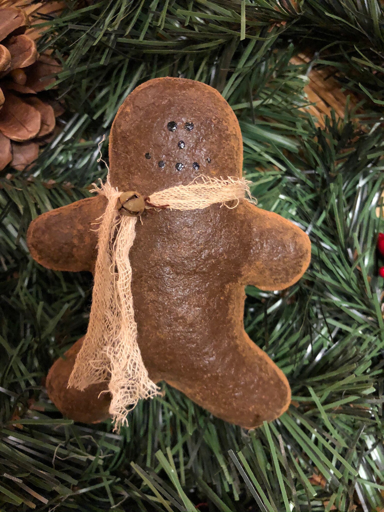 Grubby Primitive Gingerbread Man Bowl Fillers - Etsy