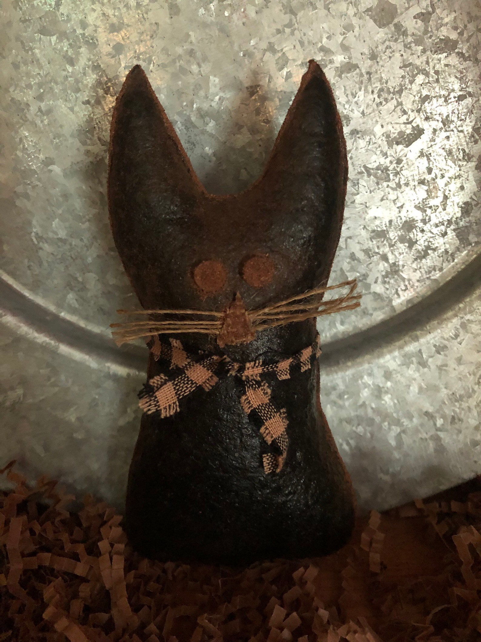 Prim Halloween Black Cats and Glitter Stars Bowl Fillers / | Etsy