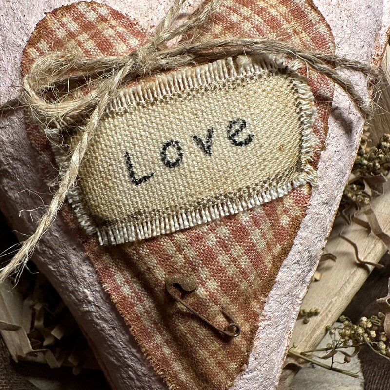 Primitive Hearts - Etsy