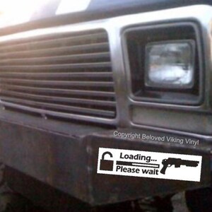 Unlocked Loading Please Wait with Handgun or Shotgun - Etsy