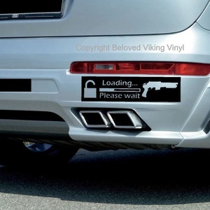 Unlocked Loading Please Wait with Handgun or Shotgun - Etsy