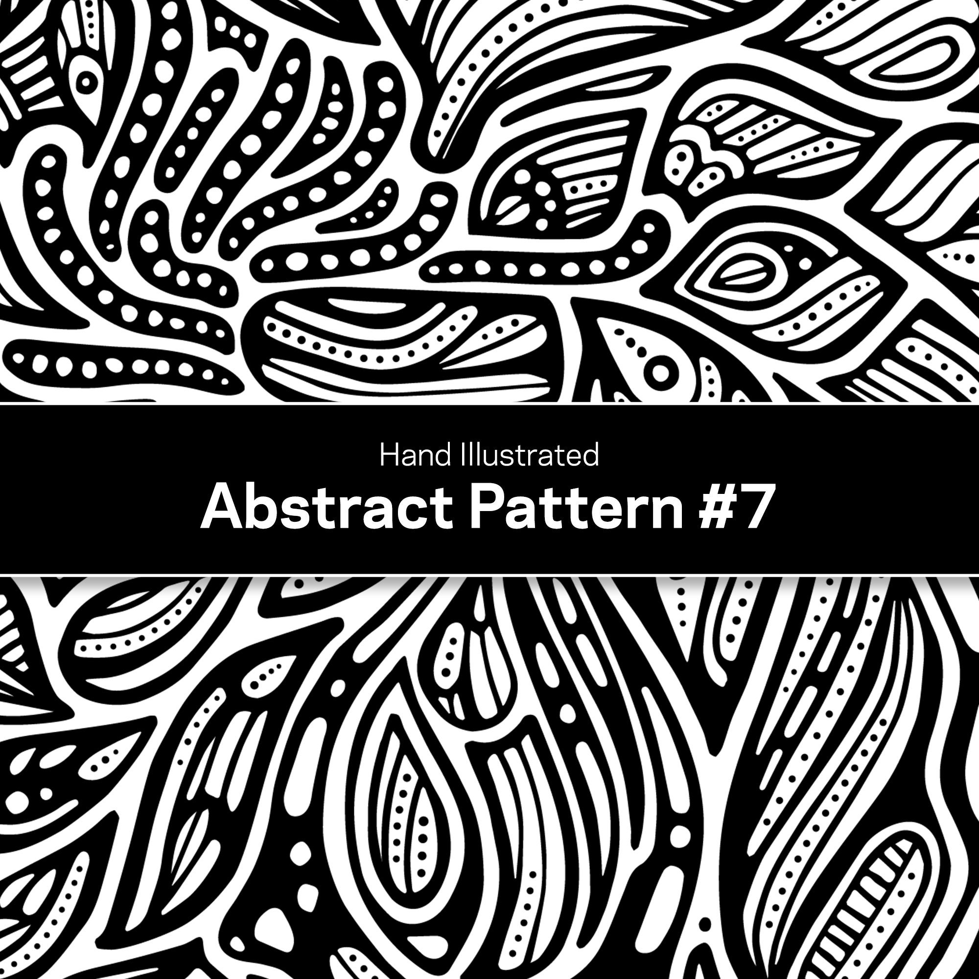 Hand Illustrated Abstract SVG Pattern 7 - Etsy