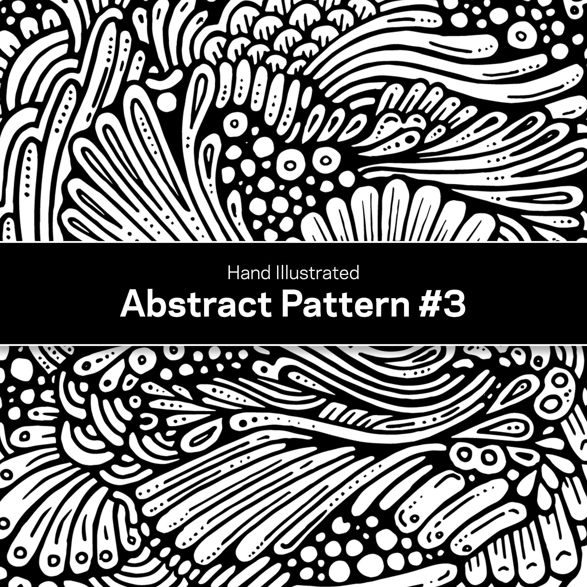 Hand Illustrated Abstract SVG Pattern 3 - Etsy