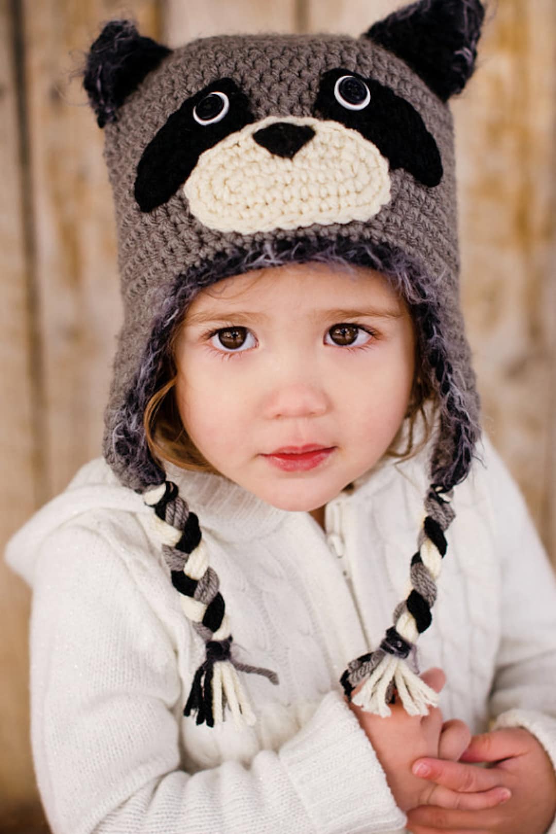 PDF Raccoon ALL Sizes Crochet Hat Pattern - Etsy