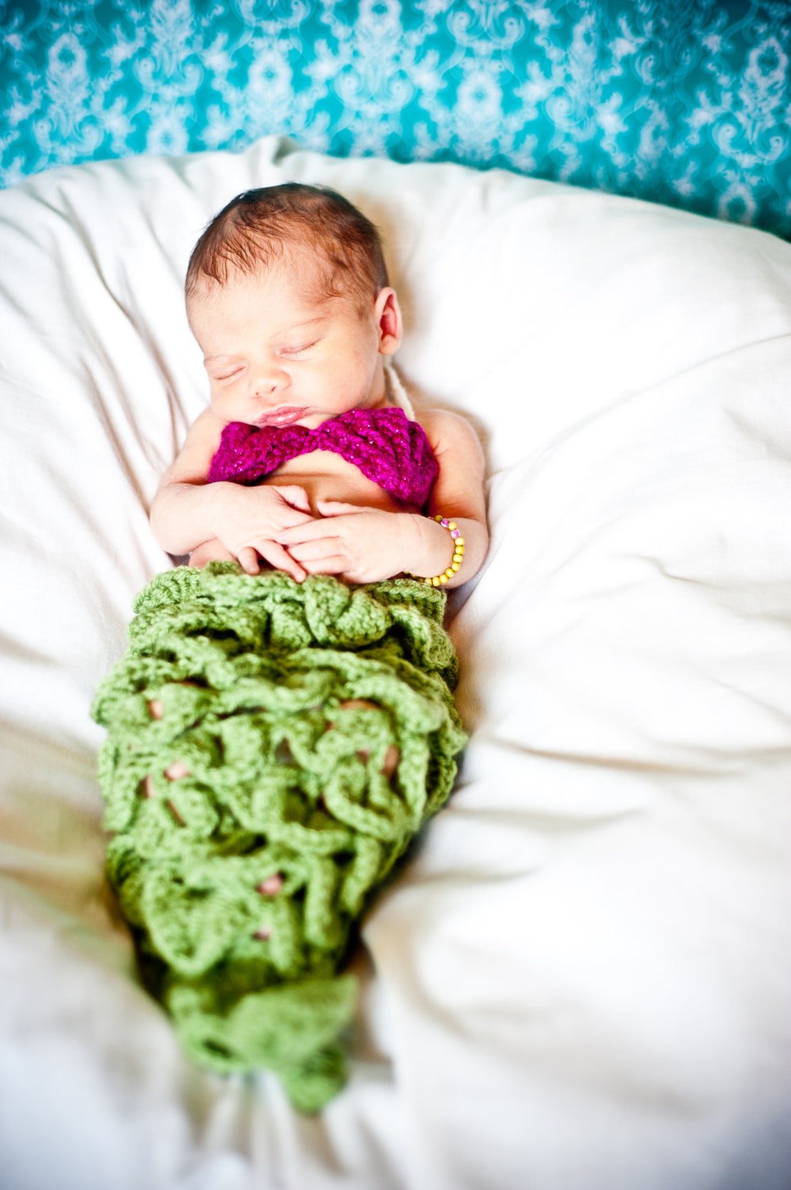 PDF Baby Mermaid Costume / Photo Prop (crochet Pattern) - Etsy
