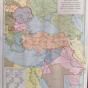 UNIQUE! 1929 ORIENTAL ORTHODOXY in the Eastern Basin of the ...