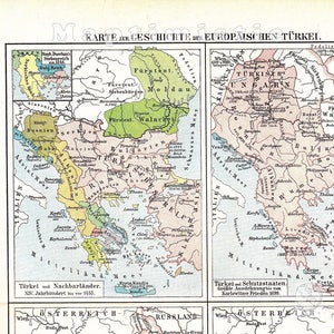 1897 Rising of the Ottoman Empire, Territorial Developement in Europe ...