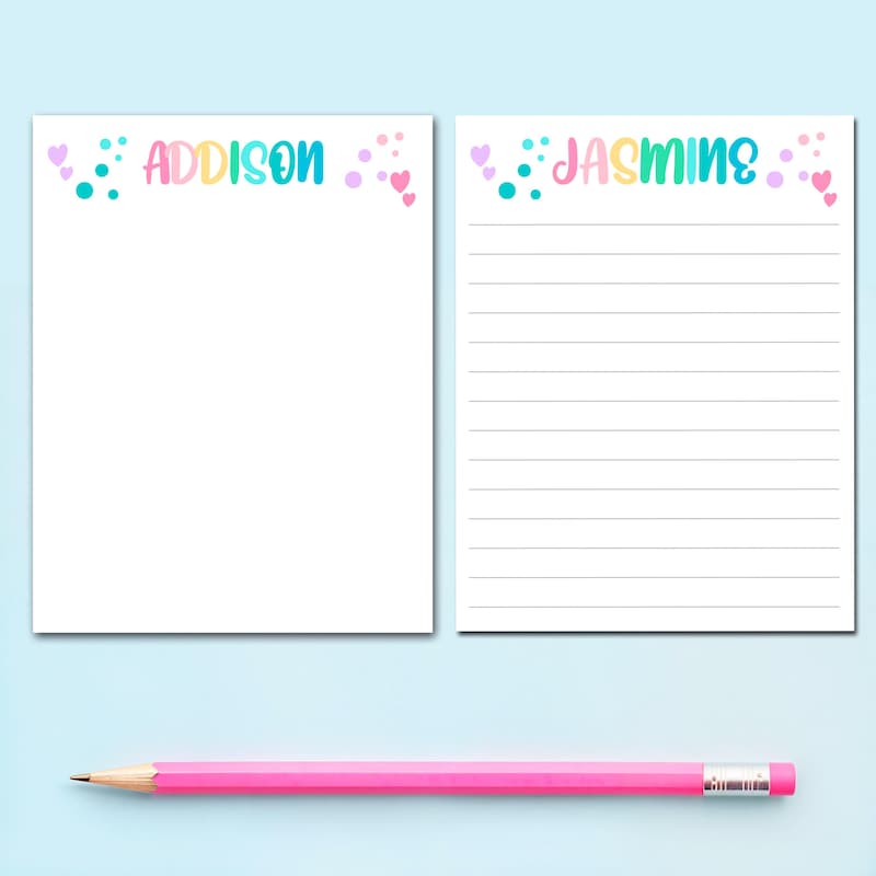 Personalized Notepads - Etsy