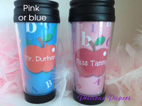 Personalized Travel Mug Teacher Travel Mug Teacher Coffee | Etsy