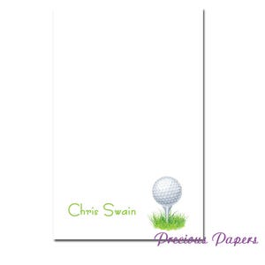Personalized Golf Notepads Golf Note Pad Golfing Gift Golf Gift - Etsy