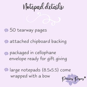 Personalized Wavy Notepad Lined/unlined Choice of Colors, Custom Wavy ...