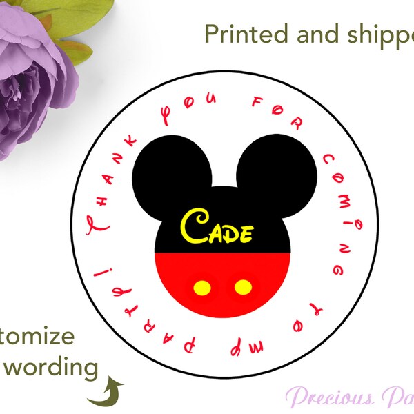 Mickey Stickers - Etsy