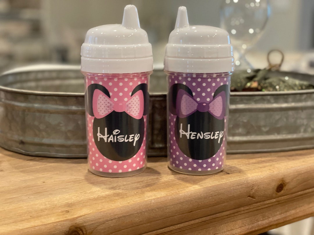Personalized Kids Sippy Cups Minnie Mouse Sippy Cup Minnie Mouse ...