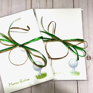 Personalized Golf Notepads Golf Note Pad Golfing Gift Golf Gift - Etsy